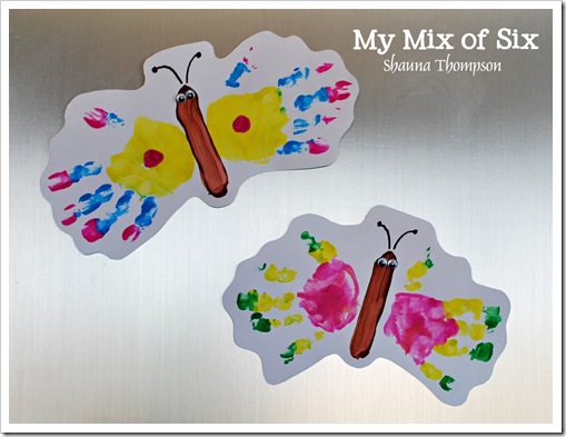 My Mix of Six: Butterfly Hands